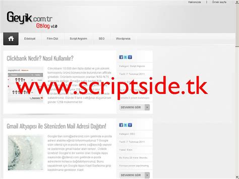 Gblog V10 Wordpress Blog Teması Wm Scripti Scripti Script Indir