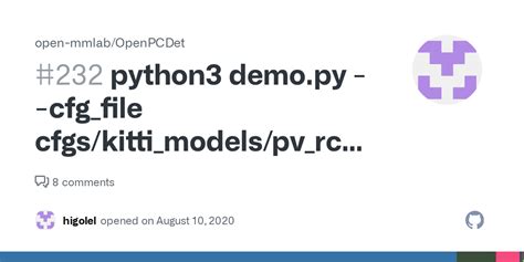 Python Demo Py Cfg File Cfgs Kitti Models Pv Rcnn Yaml Ckpt Pv Rcnn Pth Data Path