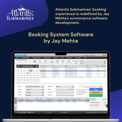 Booking System Software By Jay Mehta