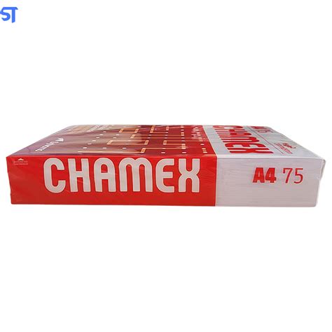 Papel Chamex A4 75gm 210mm X 297mm Office Branco 500 Folhas