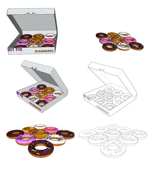 도넛 세트 픽셀플러스