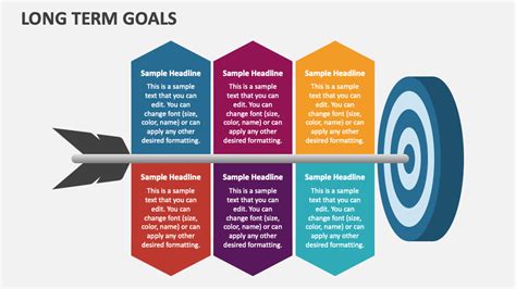 Long Term Goals PowerPoint And Google Slides Template PPT Slides