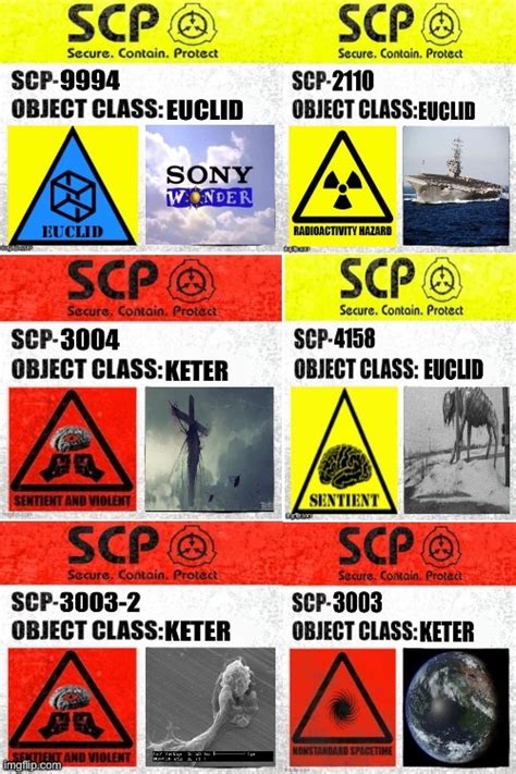 Scp Label Part 2 Imgflip