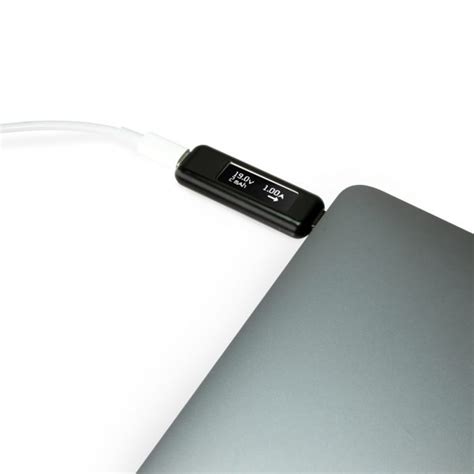Gearmo USB Type C Power Delivery Tester With OLED Display Black