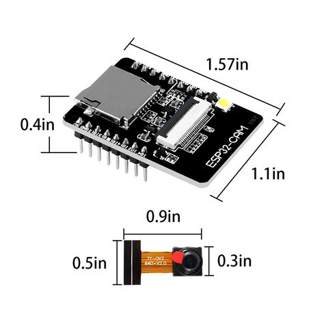 Esp32 Cam Development Board With Camera Esp32 Cam 攝像頭開發板 Wifi藍牙模組 台灣