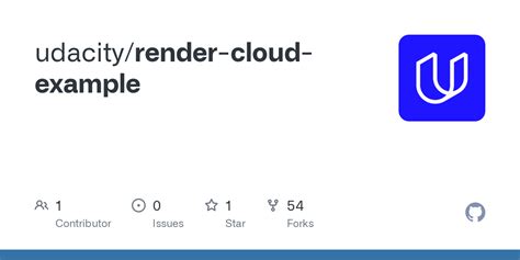 Issues · Udacityrender Cloud Example · Github