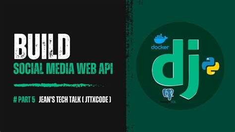 asmr programming build social media web api with python part 5