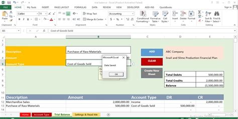 Advanced Trial Balance Excel Template Xlm Softwarehub Ng