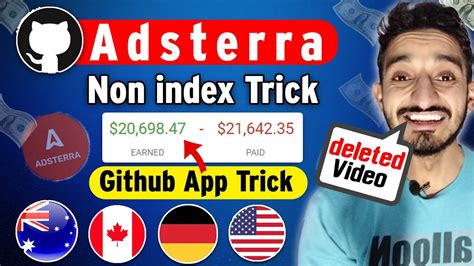 premium github adsterra secret loading trick with high cpm 2024 adsterra high cpm earning trick