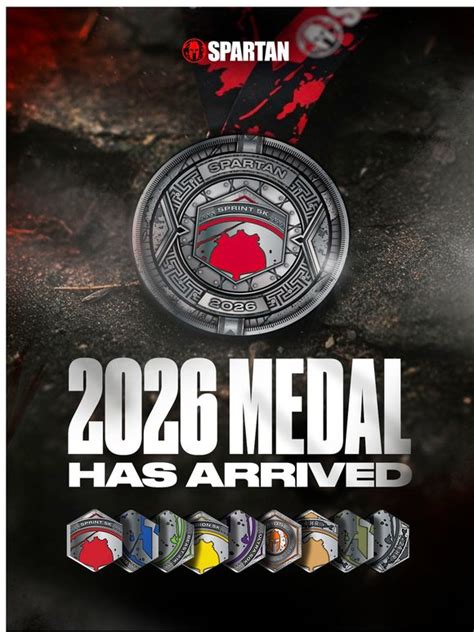 Spartan Race Go And Get It 2026 Medals And Tees Are Here Milled