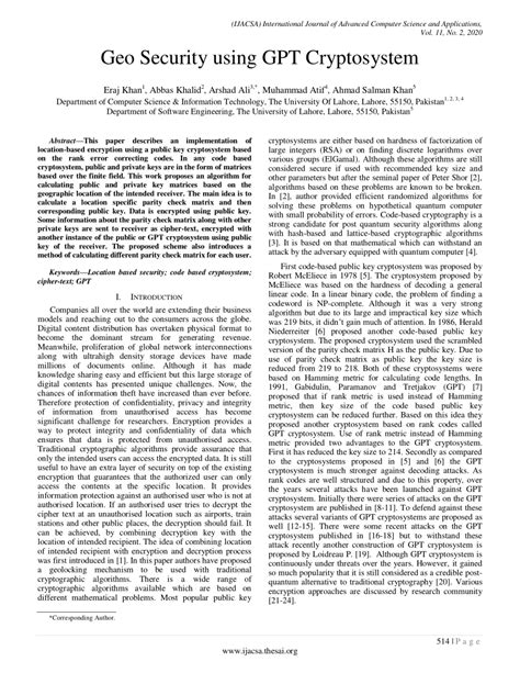 pdf geo security using gpt cryptosystem