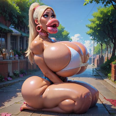 Rule 34 Ai Generated Bikini Bimbo Bimbo Body Bimbo Lips Bimbofication