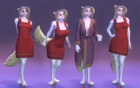 Minerva Mink Free Blender 3d Model By Aledoris On Deviantart