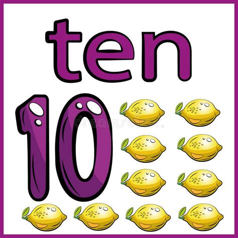 Ten Lemons Stock Vector Illustration Of Paper Design 228919036