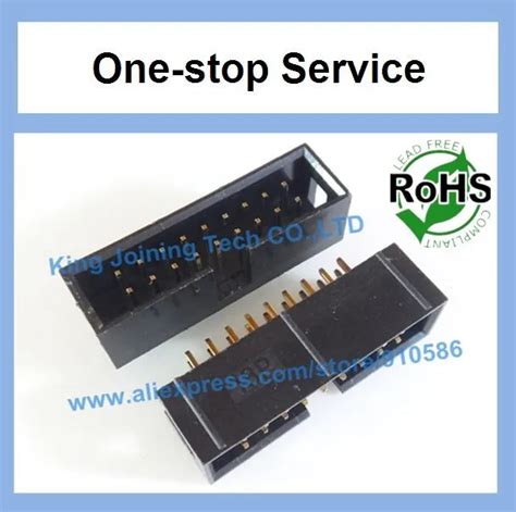 PCS IDC Box Headers Connector Mm Pitch X DIP Straight Box Headers Pin In Smart Remote