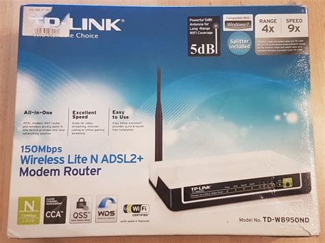TP LINK TD W ND Mbps Wireless Lite N ADSL Modem Router