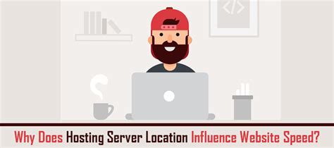 why does hosting server location influence website speed