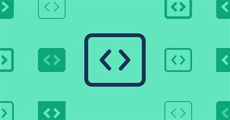 Rectangle Code Light Icon Font Awesome