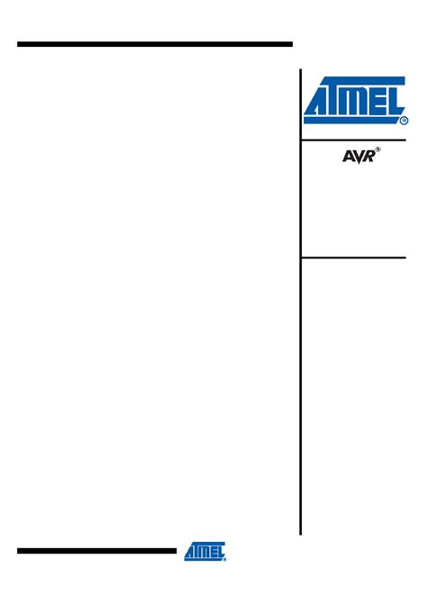 Atmega328p Datasheet1344 Pages Atmel Atmel 8 Bit Microcontroller