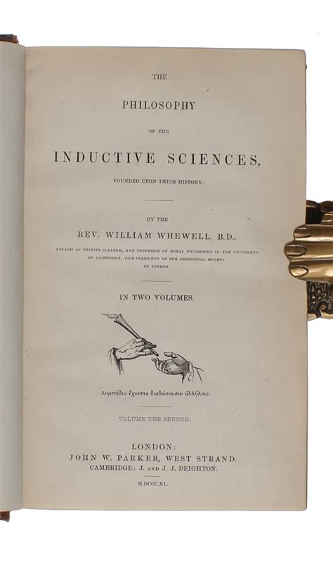 History Of The Inductive Sciences From The Earliest To The Present Times In Three Volumes