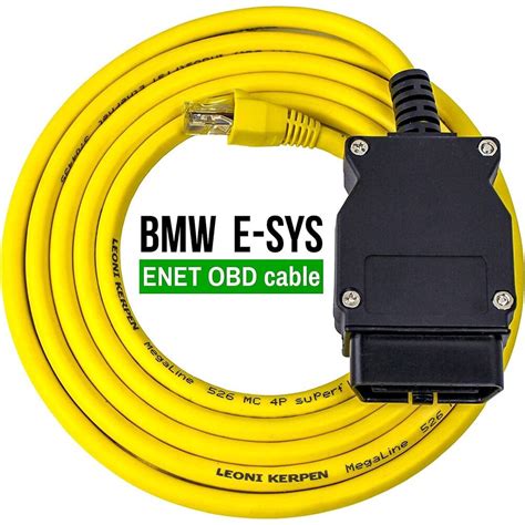 Enet Obd Cable For Bmw Icom E Sys Ista Bootmod3 Bimmercode Obd2 Coding