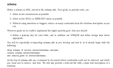 You Are Helping Design A Database Back End For Wet