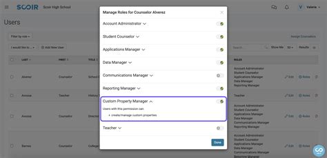 For Counselors Custom Properties And Property Groups Scoir Help