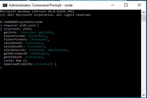 Error Cannot Find Module Ytdl Core · Issue 309 · Fentnode Ytdl