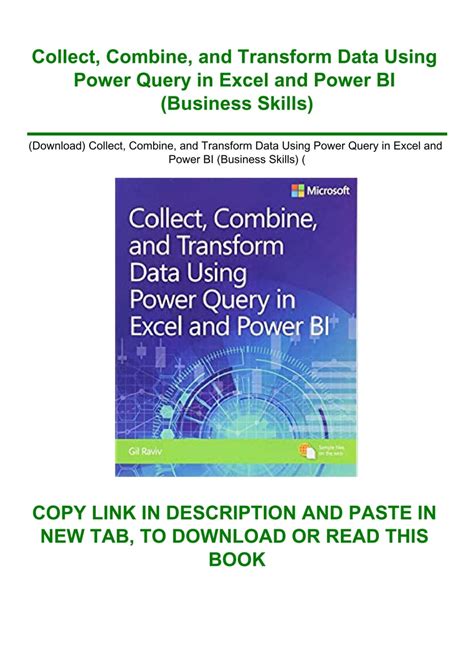 Download Collect Combine And Transform Data Using Power Query In