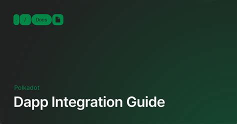 Dapp Integration Guide Reown Docs