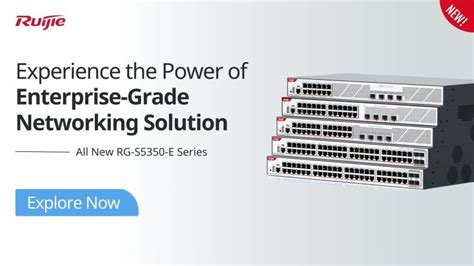 Ruijie Innovation Networksolution Switches Enterprisesolution Ruijie Networks