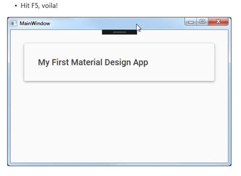 Wpf Materialdesigninxaml Programming Items