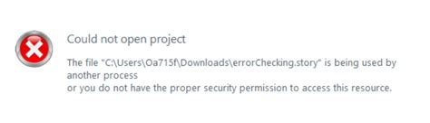 Error While Opening The Storyline Source File Articulate Community
