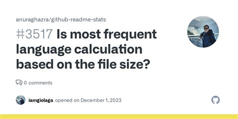 is most frequent language calculation based on the file size · issue