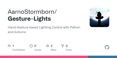 Github Aarnostormborngesture Lights Hand Gesture Based Lighting