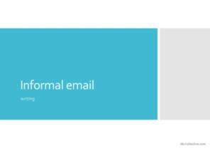 Free Time Leisure Activities Writing Emails Letters W