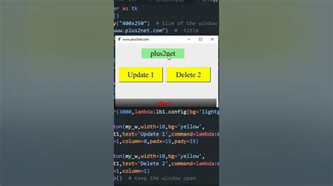 Tkinter Updating Text Of A Label After A Duration Tkinter Python