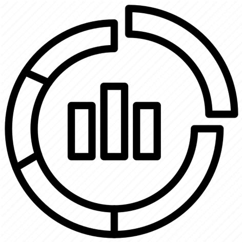 Data Segmentation Division Bar Graph Pie Chart Icon Download On