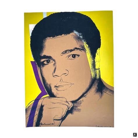 Andy Warhol Muhammad Ali 1978 Mutualart