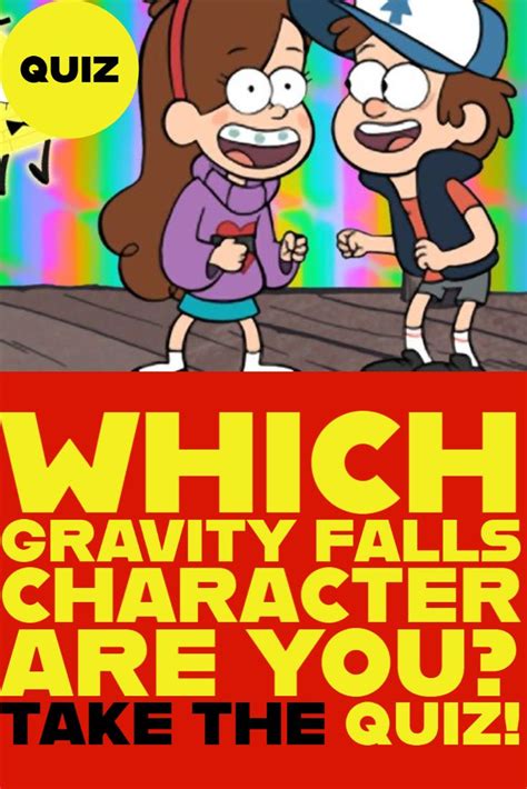 Which Gravity Falls Character Are You Gravity Falls Characters