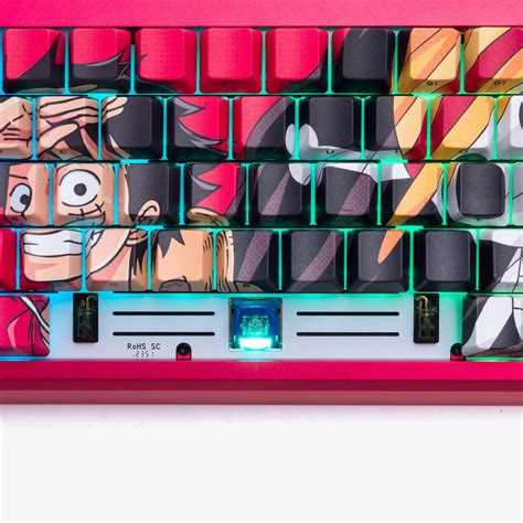One Piece X Hg Summit 65 Keyboard Luffy Higround