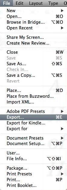 Export Your Book As An Epub File With Indesign And Your Epub As A Mobi File With Calibre