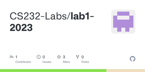 Releases · Cs232 Labslab1 2023 · Github