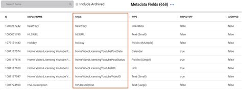 Querying For Reach Metadata Fields Reach Engine