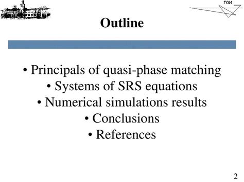 Quasi Phase Matching Anti Stokes Srs Generation Ppt Download