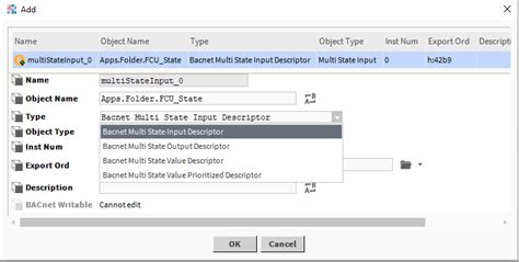 Niagara Bacnet Exportimport Of Multistate Objects