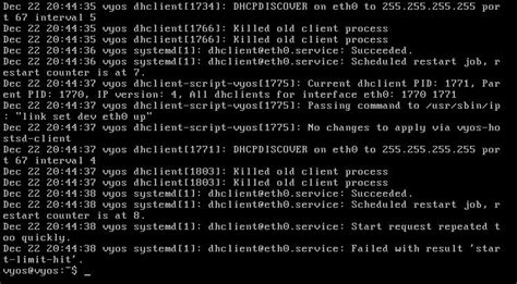 DHCP Bug Re Introduced In Rolling Update Bugs VyOS Forums