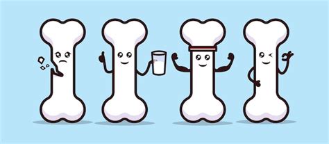 Cartoon Strong Bones
