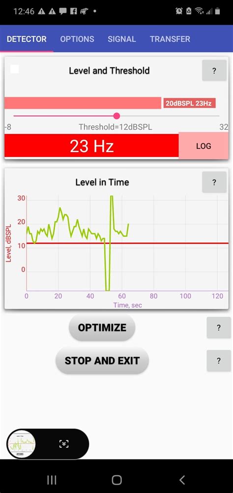 Meter Report Infrasound Detector Comparison With Phone Speakers On And