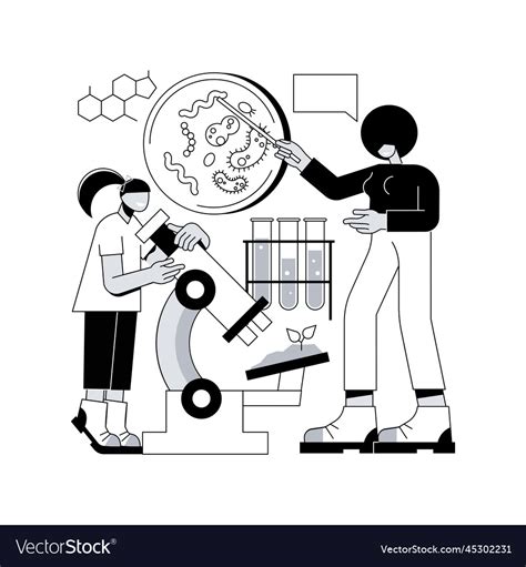 Science Camp Abstract Concept Royalty Free Vector Image